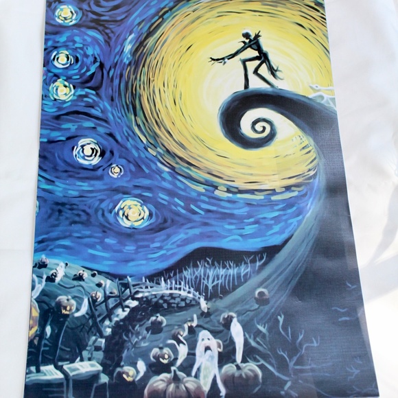 Art | Jack Sally Jack And Sally Nightmare Before Vincent Van Gogh ...